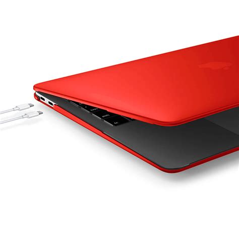 Frosted Hard Case For Apple Macbook Air Inch Red