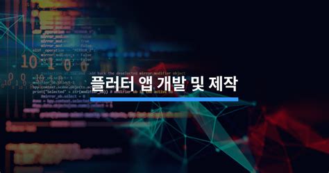 플러터 앱flutter App 개발 및 제작의 모든 것 크몽