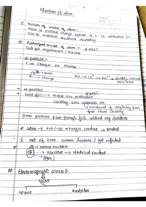 SOLUTION Structure Of Atom Detailed Notes Studypool SOLUTION Structure Of Atom Detailed Notes Studypool