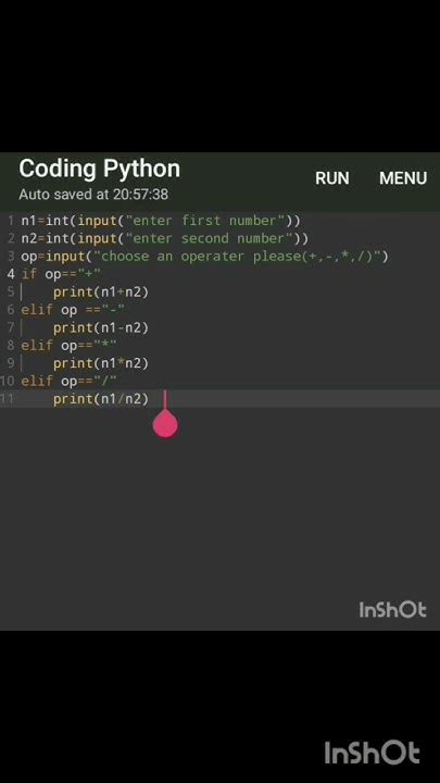 Make A Calculater In Python Youtube