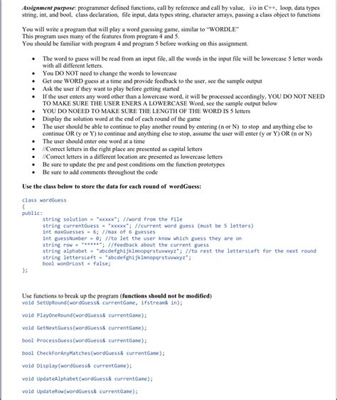 Solved Assignment Purpose Programmer Defined Functions