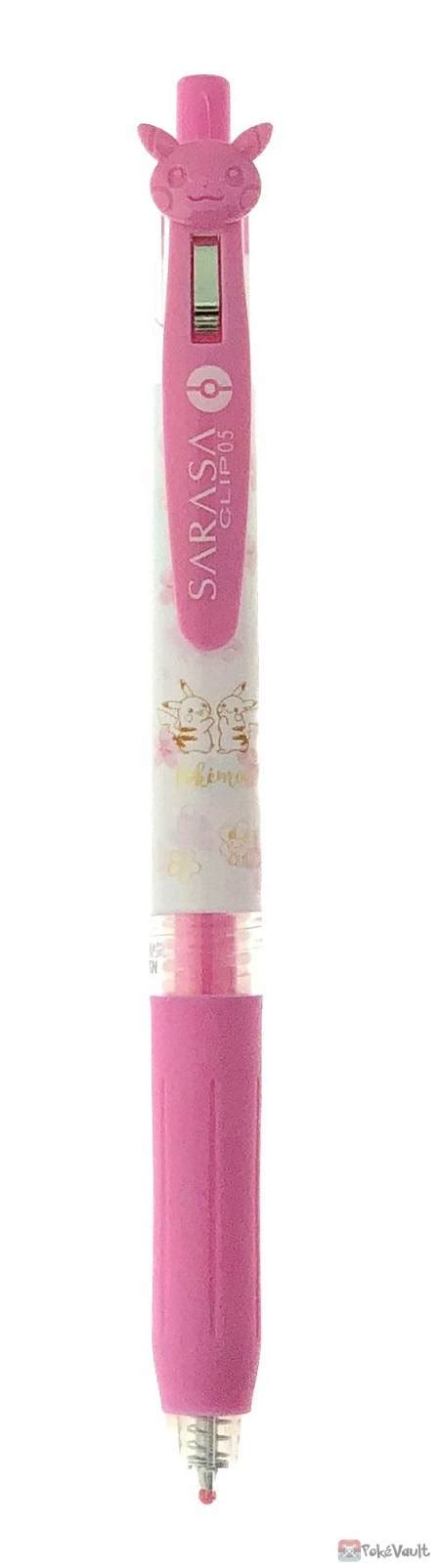Pokemon Center 2020 Pikachu Ball Point Pen Light Pink
