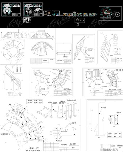 熊猫攀爬图纸cad图纸图片下载 红动中国
