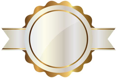 White Label With Gold Png Clipart Image Gallery Yopriceville High