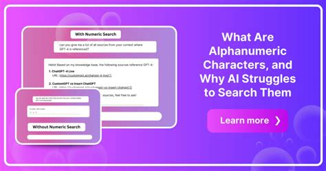 What Are Alphanumeric Characters And Why Ai Gets Them Wrong