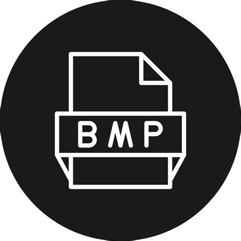 Bmp File Format Icon 16978804 Vector Art At Vecteezy