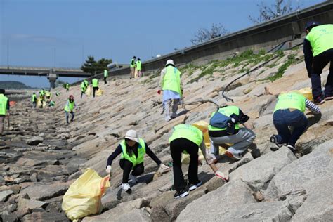 후기 영종도 해양쓰레기 수거 활동 인천녹색연합