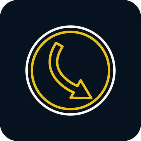 Curve Arrow Vector Icon Design Vector Art At Vecteezy