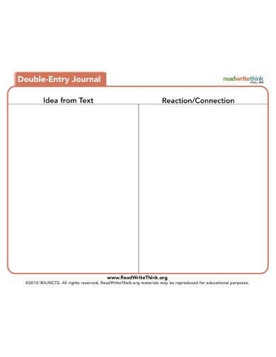 Free 10 Double Entry Journal Samples And Templates In Ms Word Pdf