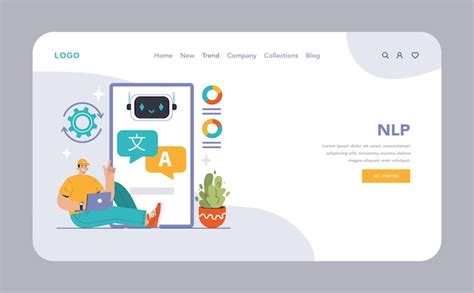 Premium Vector Nlp In Action Web Or Landing A Techsavvy Interacts