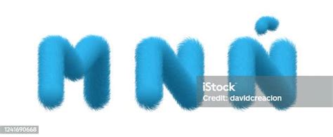 흰색 배경에 고품질 3d 얽히고 설킨 편지 M N Ñ의 집합 아기에 대한 스톡 벡터 아트 및 기타 이미지 아기 개념 개념과 주제 Istock