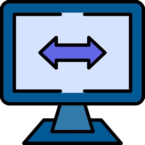 Gap Measurement Line Filled Icon 47214319 Vector Art At Vecteezy