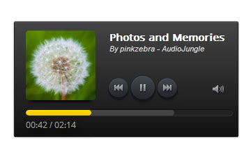 HTML Audio Player Examples HTML Audio Player For Your Website