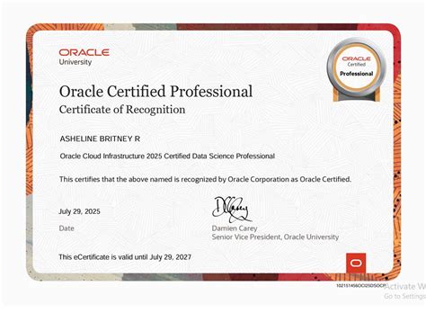 Oracle Oci Datascience Certification Cloudcomputing