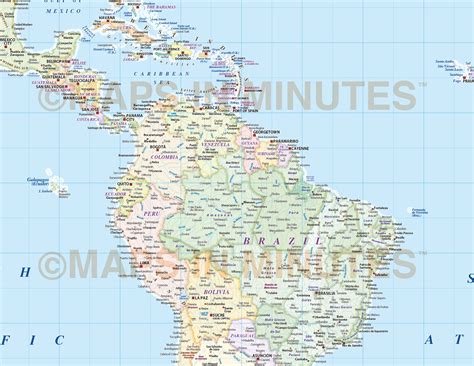 Digital Vector World Map Equirectangular Projection World Vector Map Uk Centric 10m Scale In