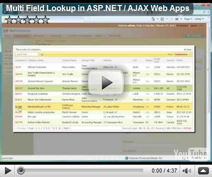 Code On Time Multi Field Lookup