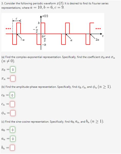 Solved Consider The Following Periodic Waveform X T It Is Chegg Com