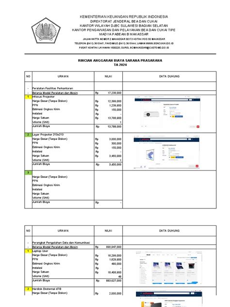 Contoh Format Rab 2024 Pdf