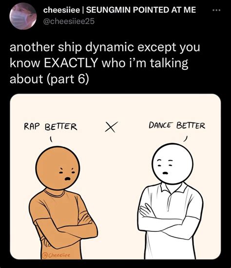 two people standing next to each other with text that reads another
