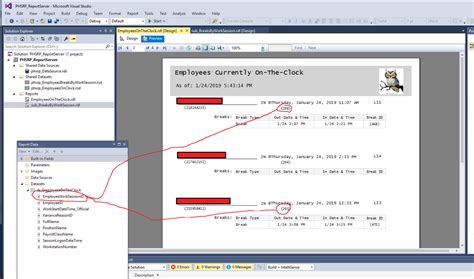 sql server ssdt sub report is incomplete stack overflow