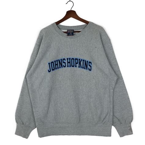 Vintage Vintage Johns Hopkins University Crewneck Sweatshirt Grailed