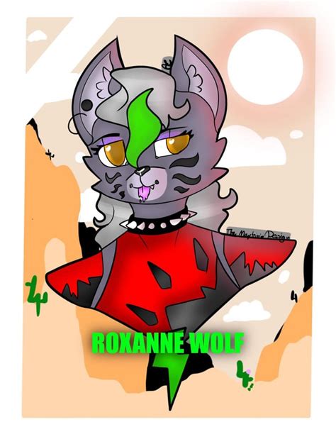 Roxanne Wolf Head Shot Artwork Rfivenightsatfreddys