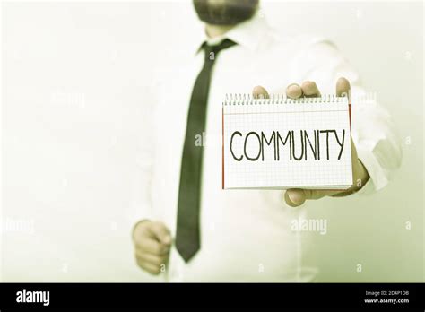 Handwriting Text Writing Community Conceptual Photo With A Common Characteristic Or Interest