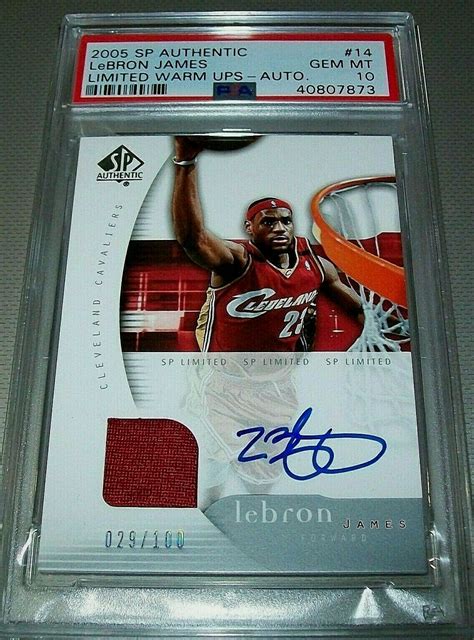 Lebron James Autographed Memorabilia Signed Photo Jersey