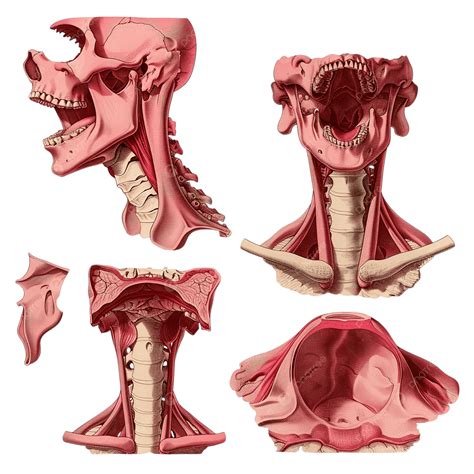 The Larynx In Different Conditions Of The Glottis Vintage Vocal Cord