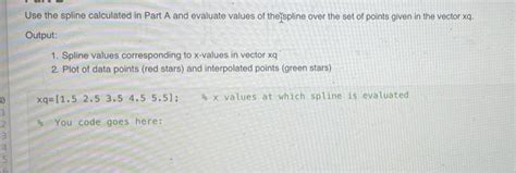 solved given a set of n data points x y provided in
