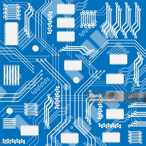 Microprocessor Stock Illustration Download Image Now Abstract Cpu