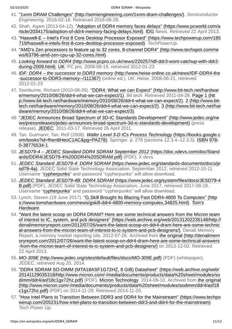 Ddr4 Sdram Notes Pdf
