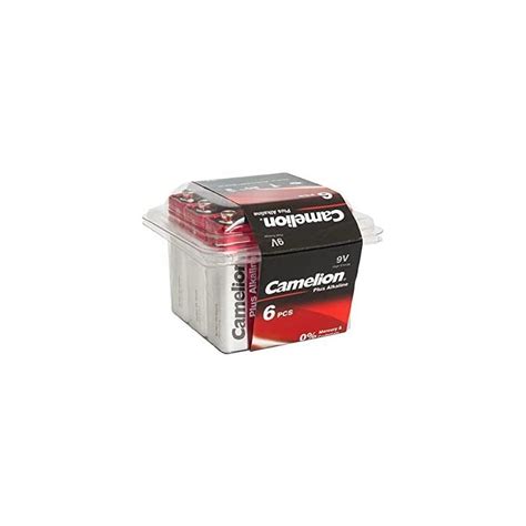 Stock Bureau - CAMELION Pack 6 piles 9V 6LR61