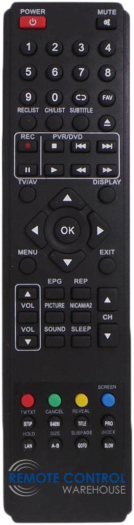 Replacement Dick Smith Remote Control Ge6805 Dick Smith Tv Remote Control Warehouse