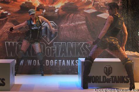 Gamescom 2011 Les World Of Tanks Girls Couple Of Pixels