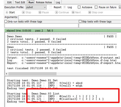 Get First Element From List Robot Framework Design Talk