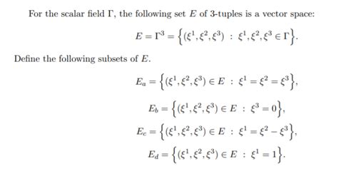 solved find the complementary space for the subspaces of