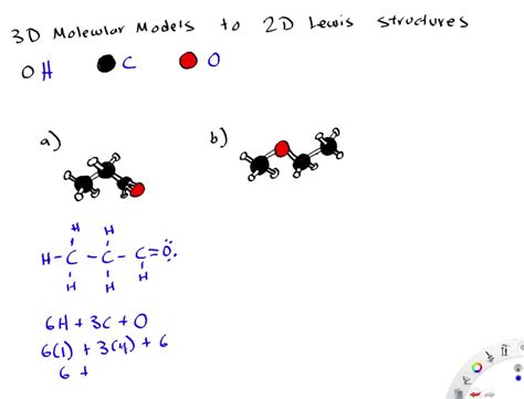 SOLVED Write Lewis Structures For The Molecules Represented By The Following Molecular Models
