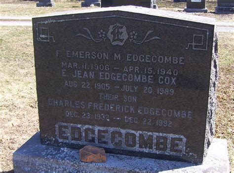Charles Frederick Edgecombe 1932 1992 Find A Grave Memorial
