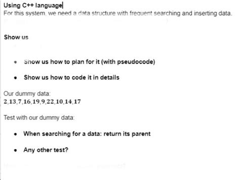 Solved Using C Language For This System We Need A Data Chegg Com
