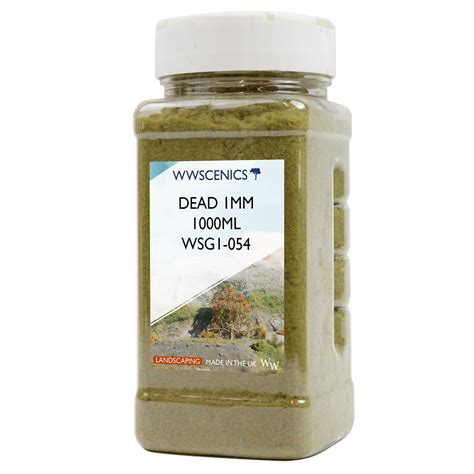 1mm Static Grass Dead Grass Flock Wwscenics