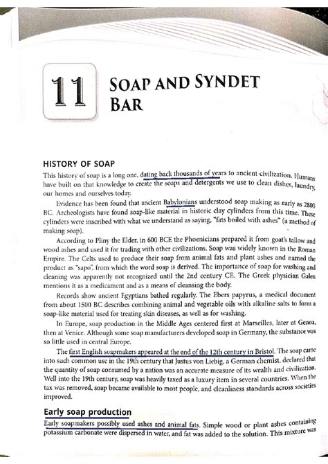 Soaps And Syndet Bar Pharmaceutical Analysis Studocu