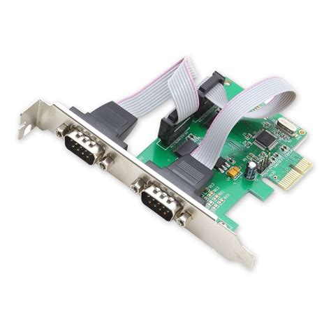 IOCrest PCIe X Port Serial DB Card WCH CH Chipset With Low Profile Bracket Walmart