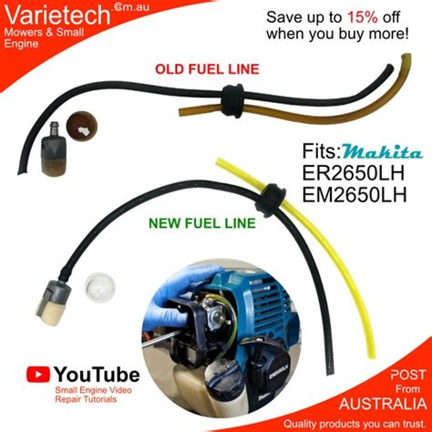 Fuel Line Kit Suits Makita Er2650lh Em2650lh Em2652lhn Ex2650lh Trimmer