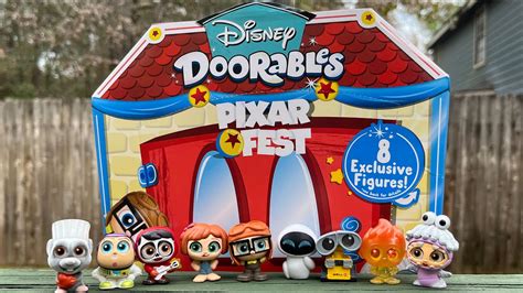 Unboxing De Doorables Disney Pixar Fest Youtube