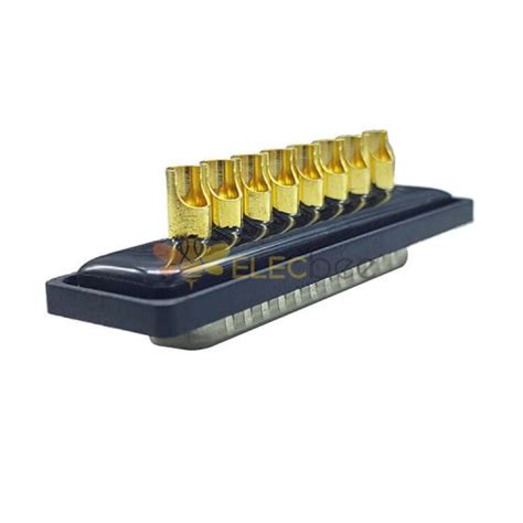 Elecbee D Sub 8pin Connector Straight Male Female Solder Type Serial