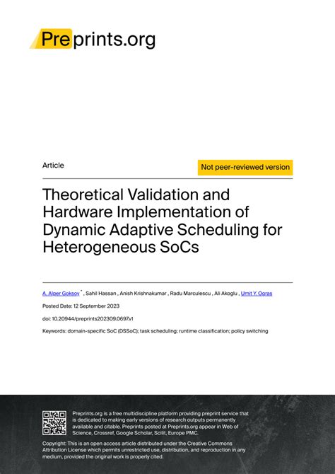 pdf theoretical validation and hardware implementation of dynamic