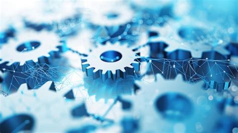 Interconnected Gears A Visual Representation Of Business Technology And Complexity Premium Ai