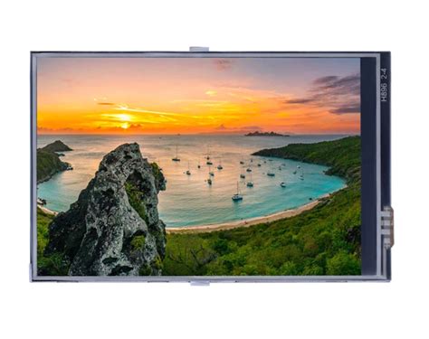 pantalla raspberry táctil tft lcd 3 5 con lápiz óptico— techmake
