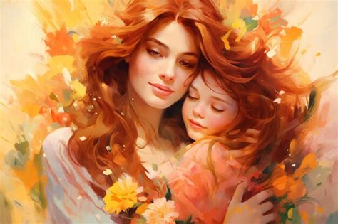 Premium Photo Cherished Moments With Mom